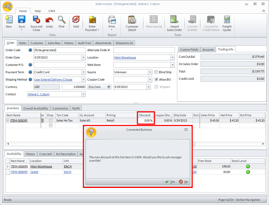 Connected Business Community - Manage Item Pricing Connected Business Community - Manage Item Pricing