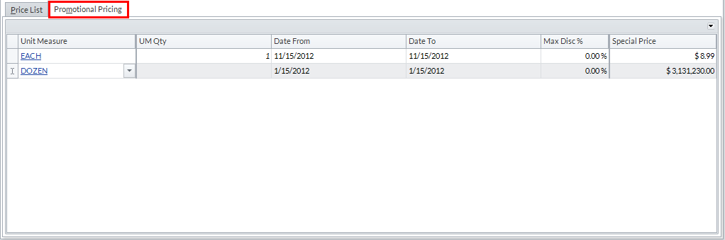 Connected Business Community - Manage Item Pricing Connected Business Community - Manage Item Pricing